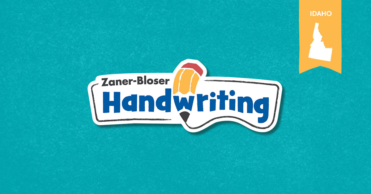 Zaner-Bloser – Idaho | Your Cursive Solution | Zaner Bloser